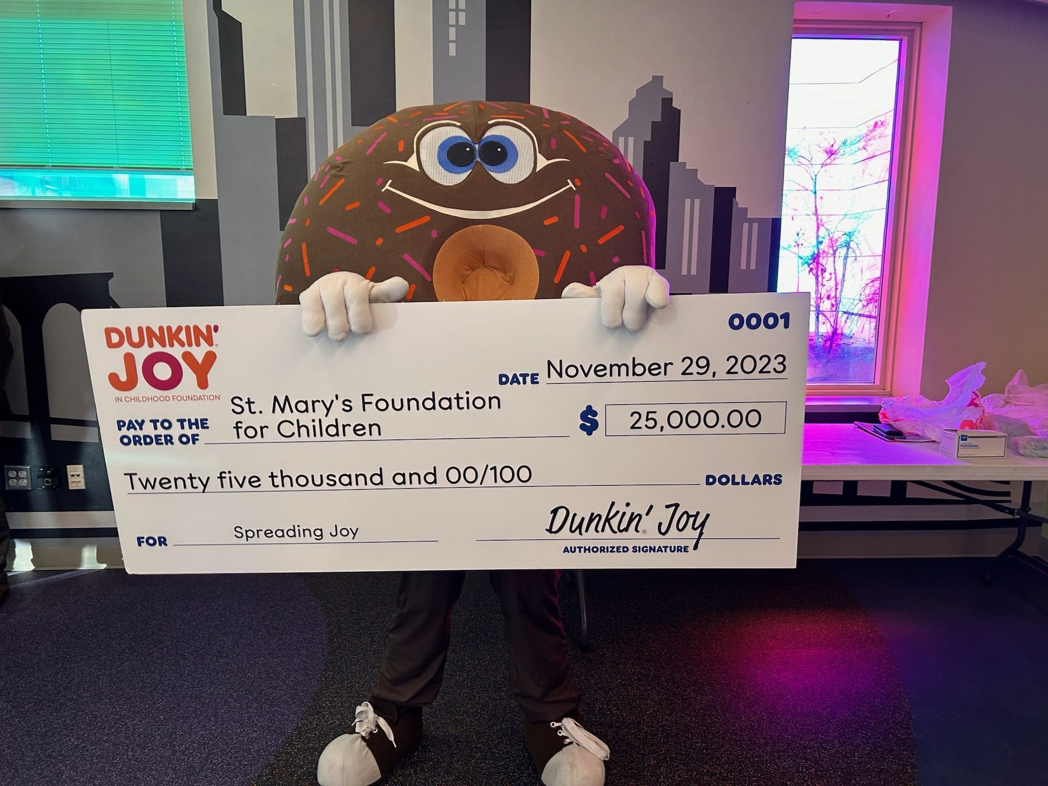Dunkin' Joy in Childhood Foundation - St. Mary's Kids